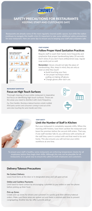 Safety Precautions for Restaurants